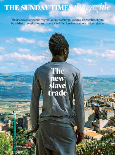 Andrew Testa on the cover of Sunday Times Magazine — Panos Pictures
