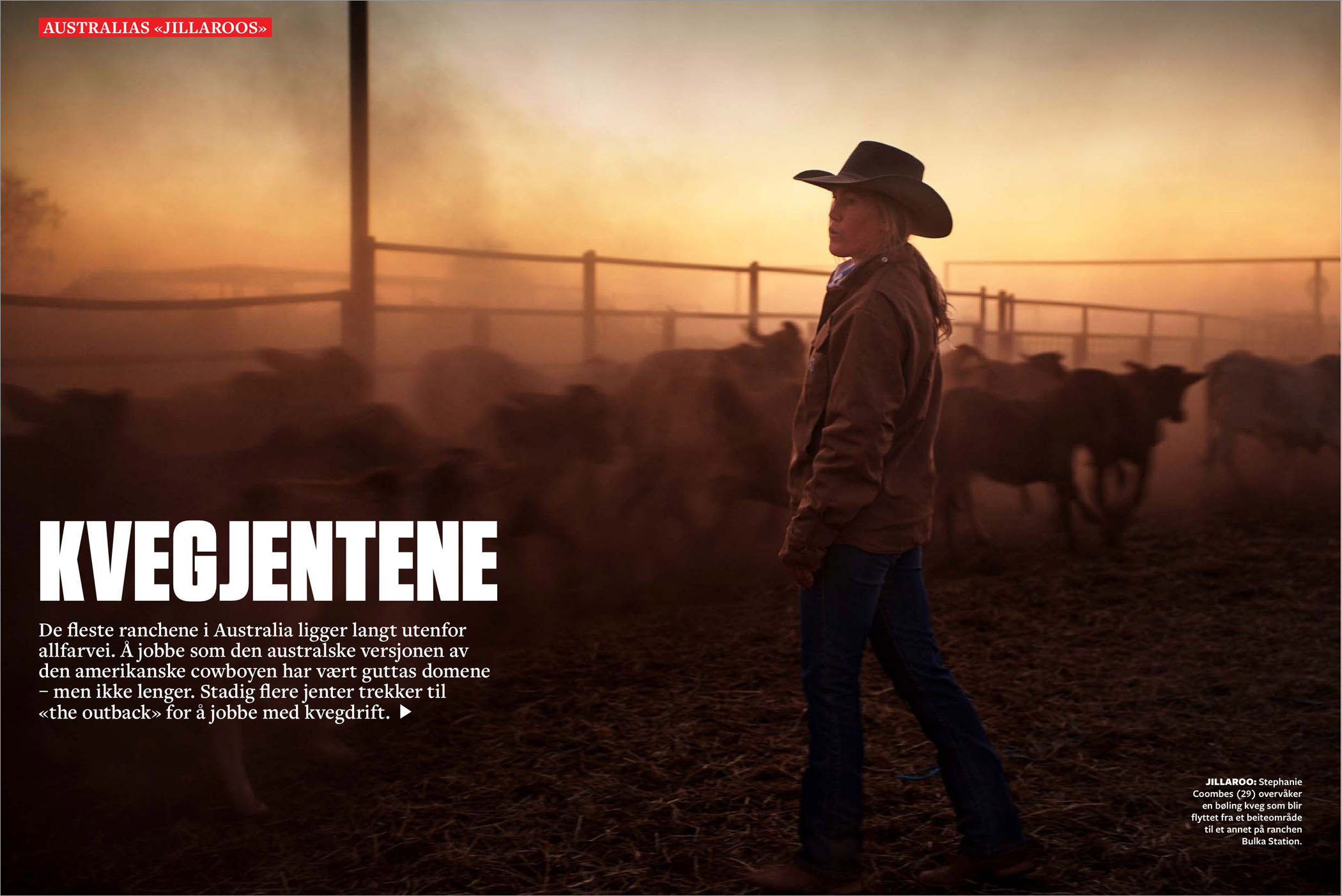 Matthew Abbott published in Norway's Vi Menn magazine — Panos Pictures