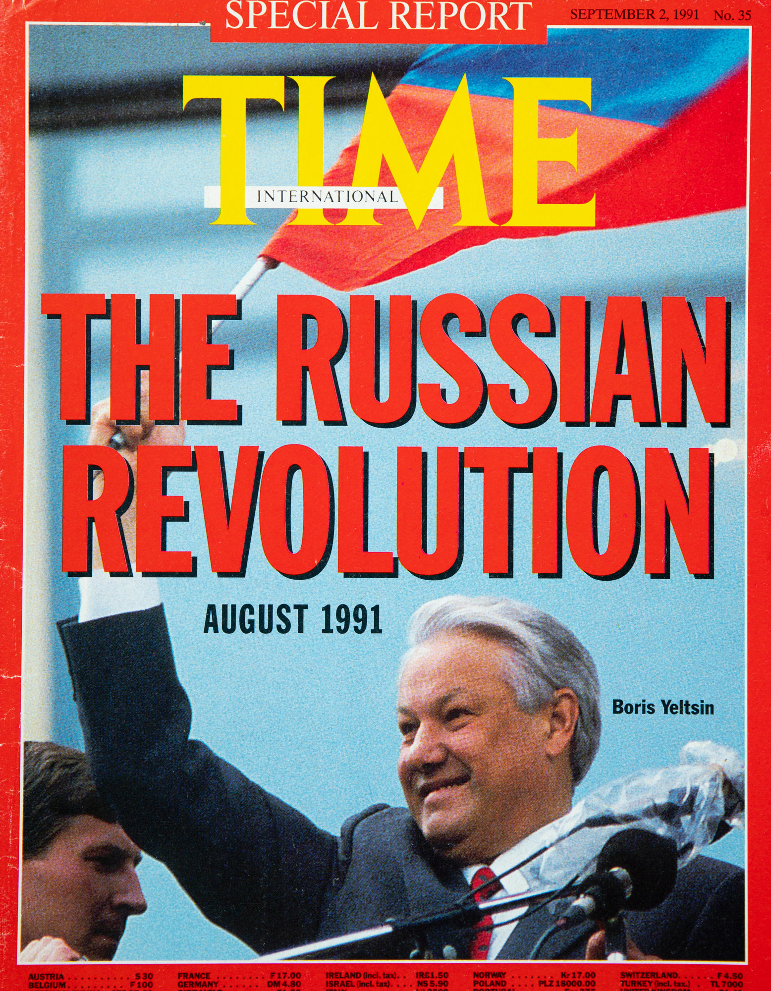 The end of the Soviet Union - in tearsheets — Panos Pictures