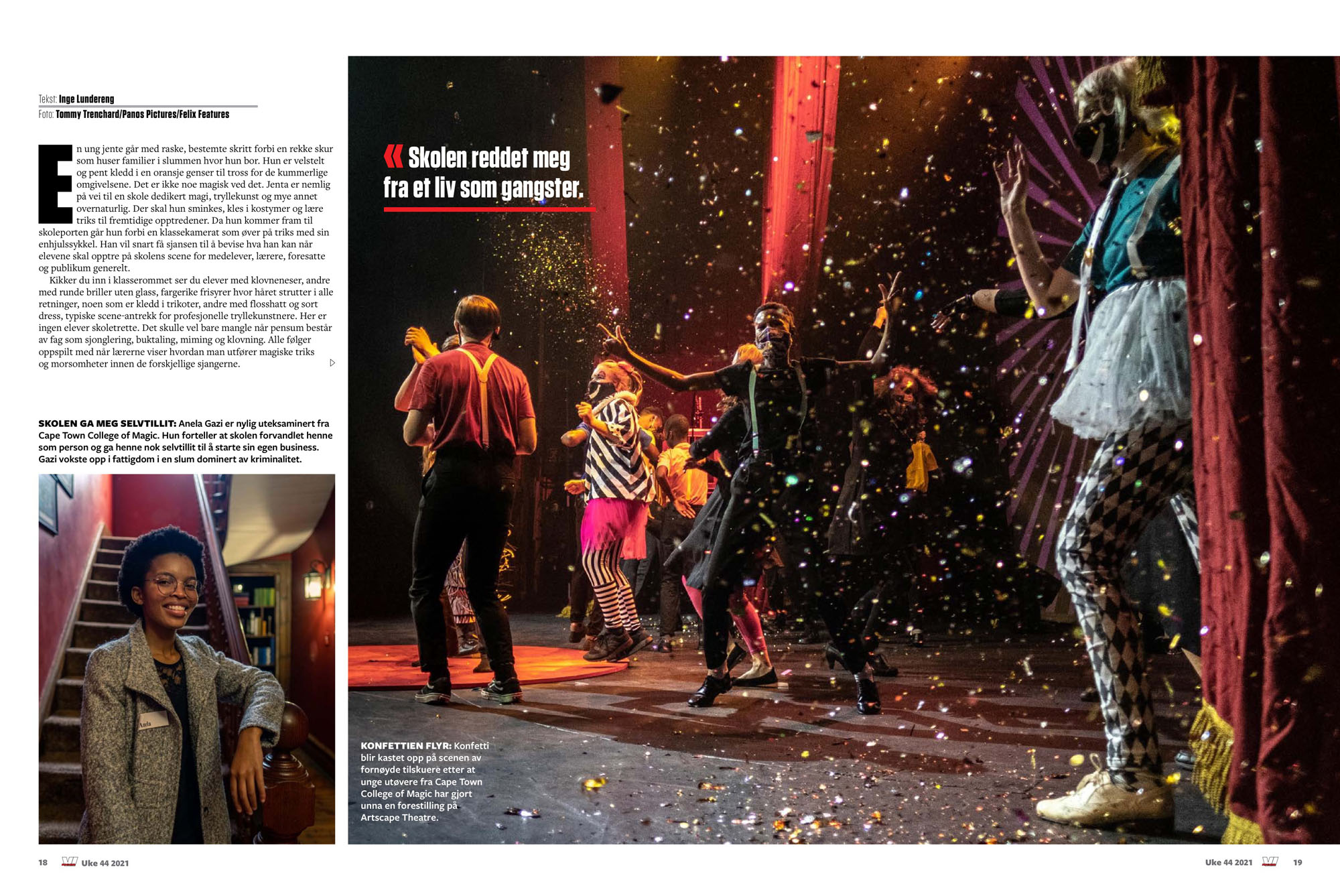 Tommy Trenchard published in Vi Menn — Panos Pictures