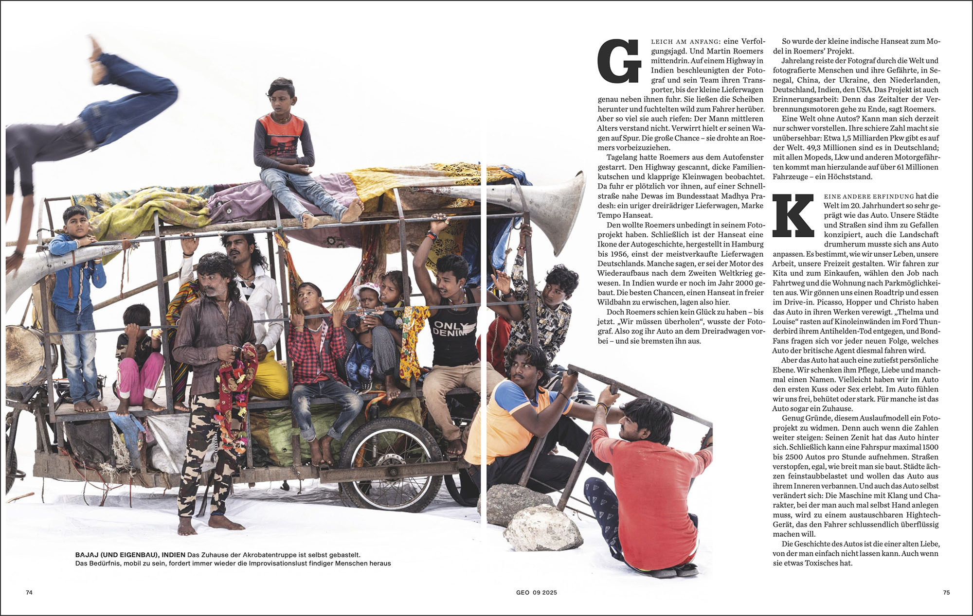Martin Roemers in GEO magazine, Germany — Panos Pictures